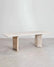 Fanstonefurniture | Natural Beige Travertine Rectange Dining Table ...
