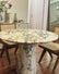 Fanstonefurniture | Natural Marble Calacatta Round Dining Table ...